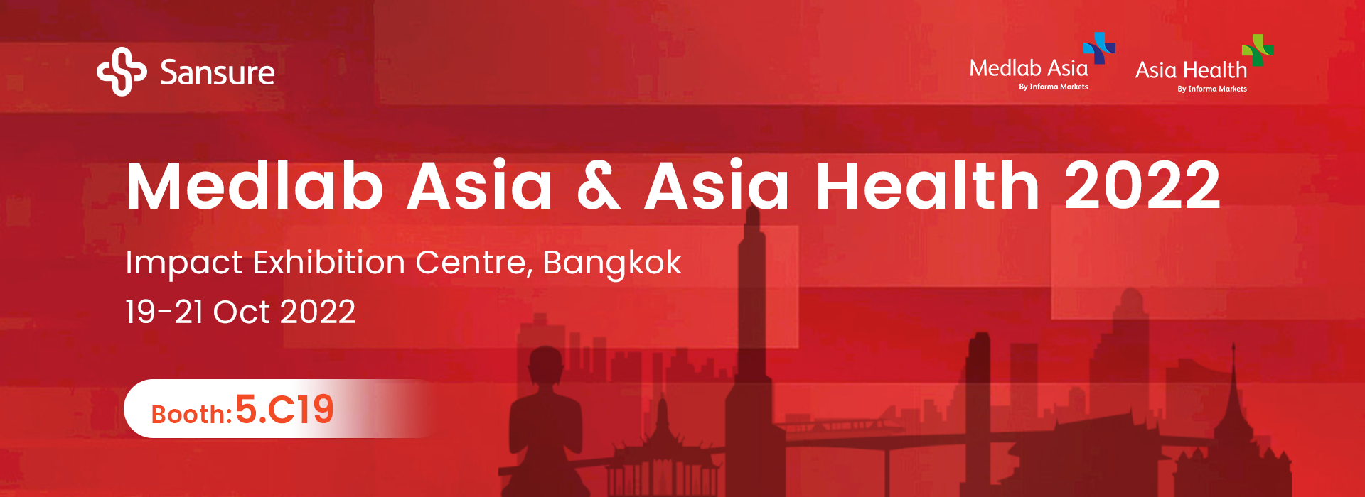 Sansure at Medlab Asia & Asia Health 2022